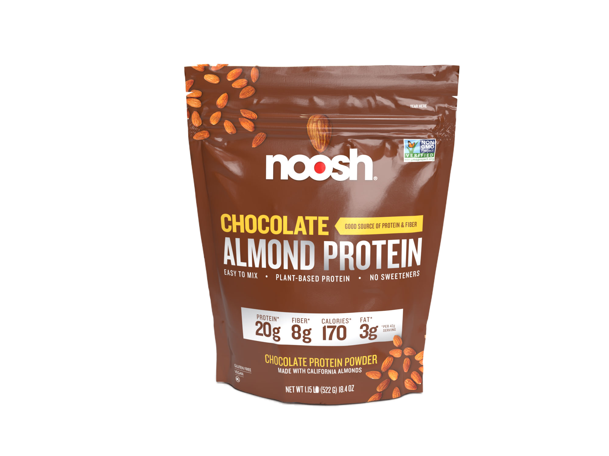 Almond Powder Chocolate - Noosh Almond Butter, Protein Powder, Oils and ...